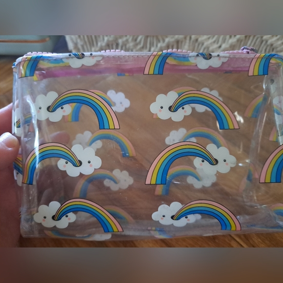 Bags | Rainbow Cloud Makeup Bag | Poshmark